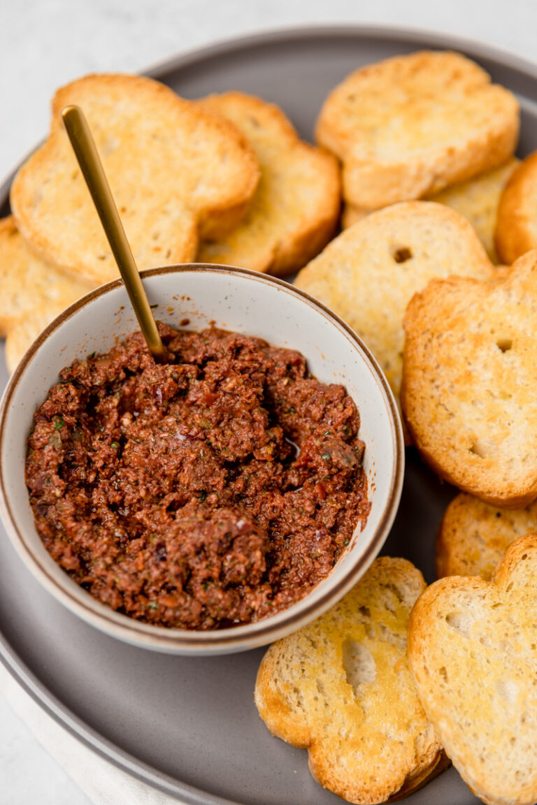 Homemade Olive Tapenade Recipe - cravingsmallbites.com