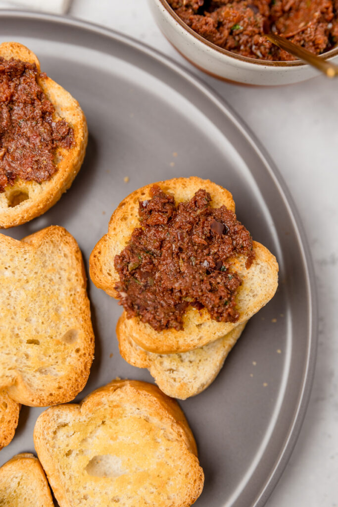 Homemade Olive Tapenade Recipe - cravingsmallbites.com