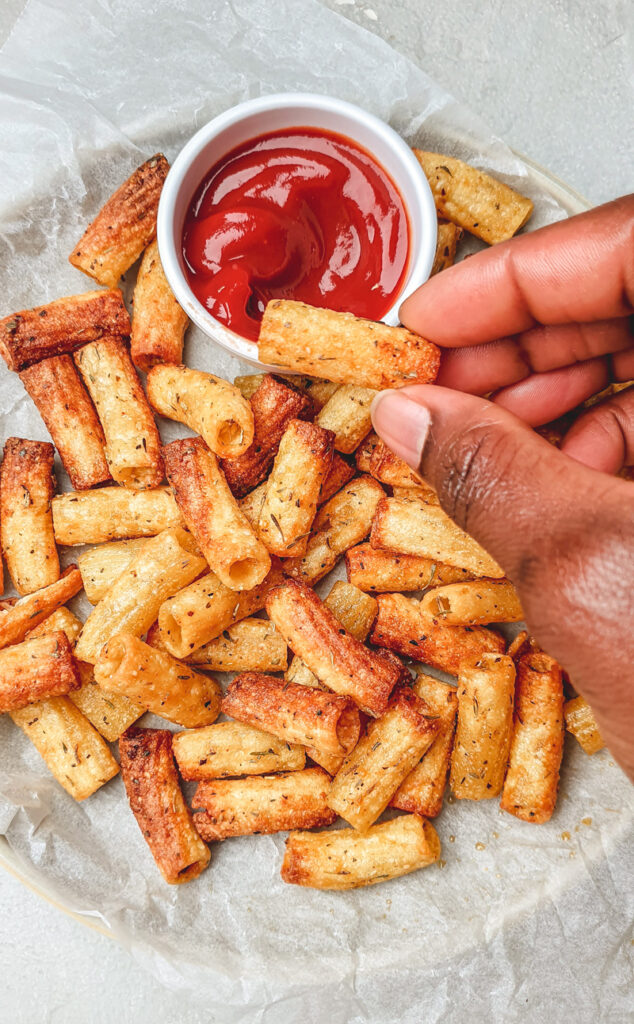 Air Fryer Pasta Chips Viral Tiktok Recipe